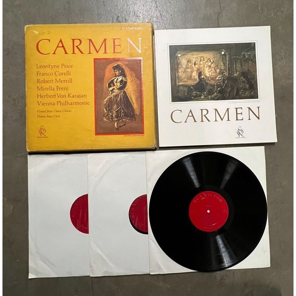 RCA | Media | Tas Soria Rca Lds 664 Karajan Bizet Carmen Price 2s 3lp 1963 Vgnm | Poshmark
